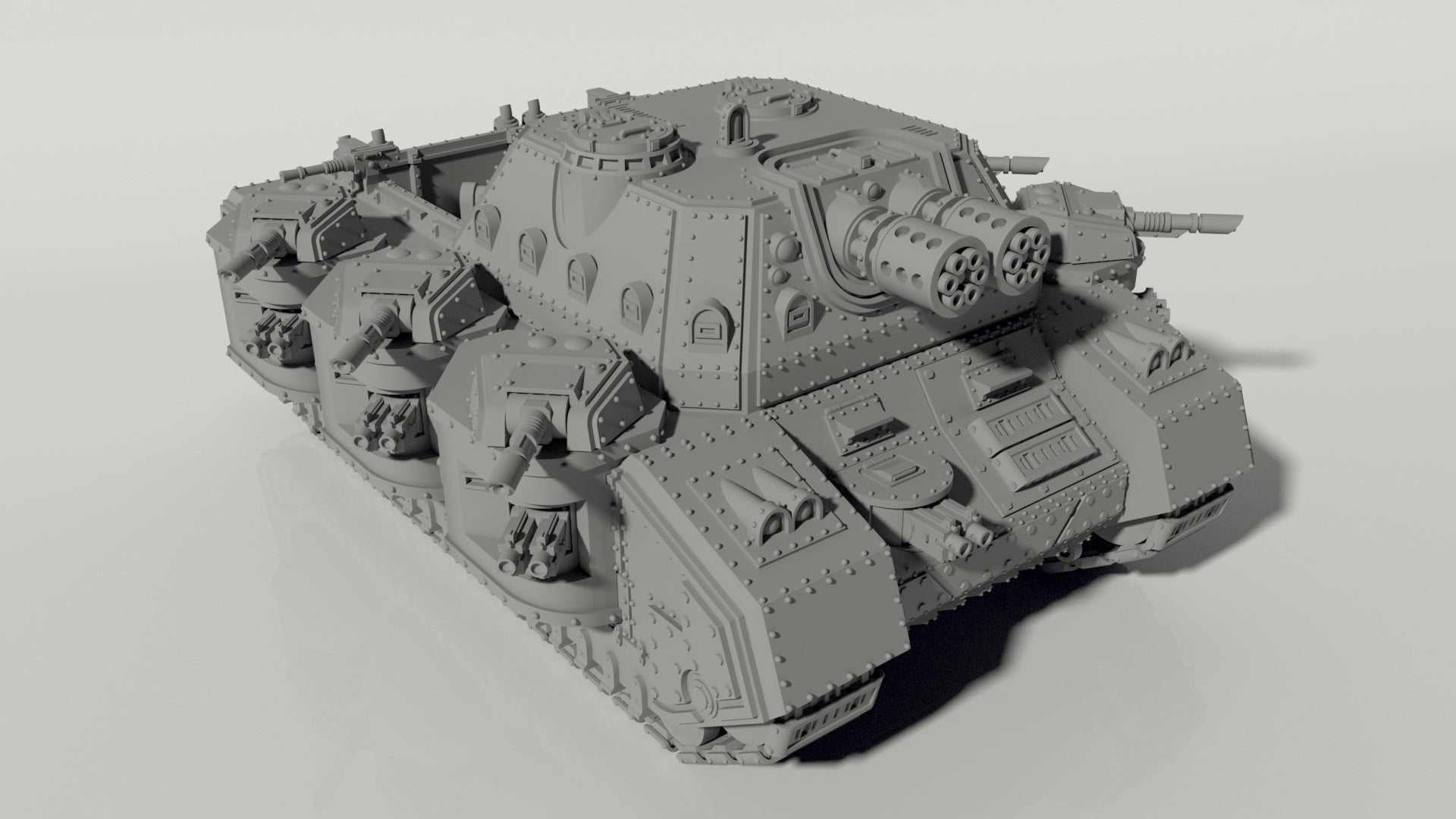 Grim Ratte - Heavy Battle Tank | Fully Customizable Colossus ...