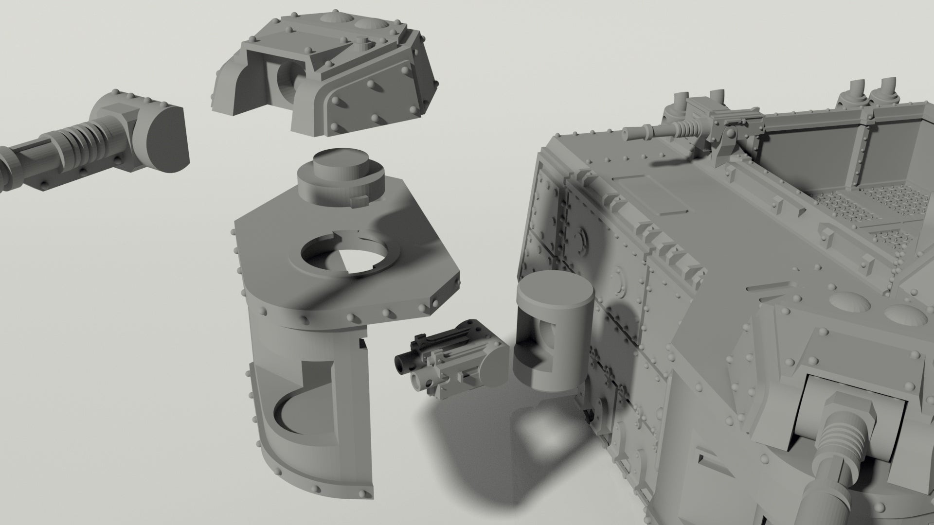 Grim Ratte - Heavy Battle Tank | Fully Customizable Colossus ...