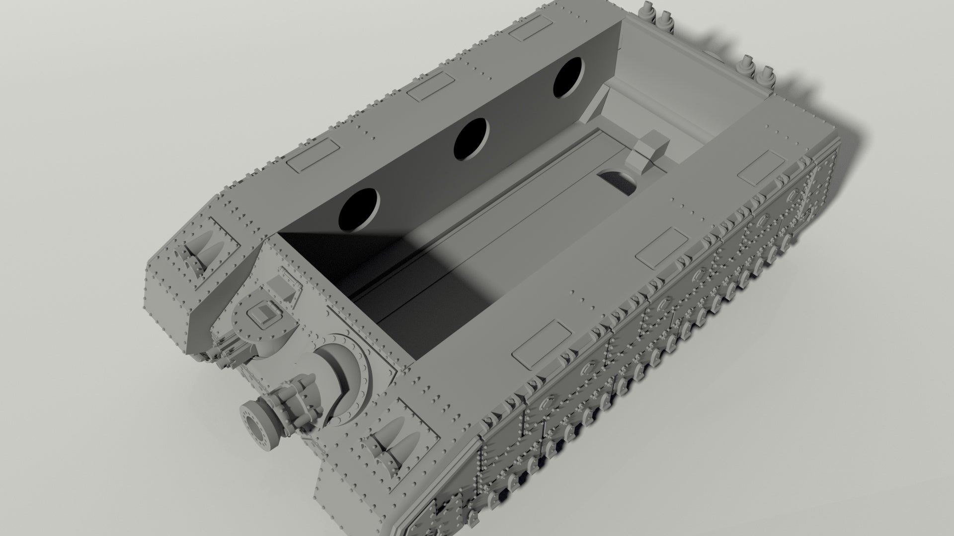 Grim Ratte - Heavy Battle Tank | Fully Customizable Colossus ...